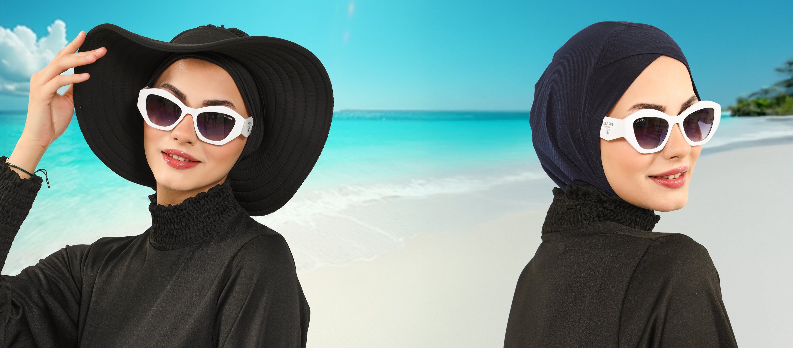 Swim & Beach Headwear — Aisha's Design