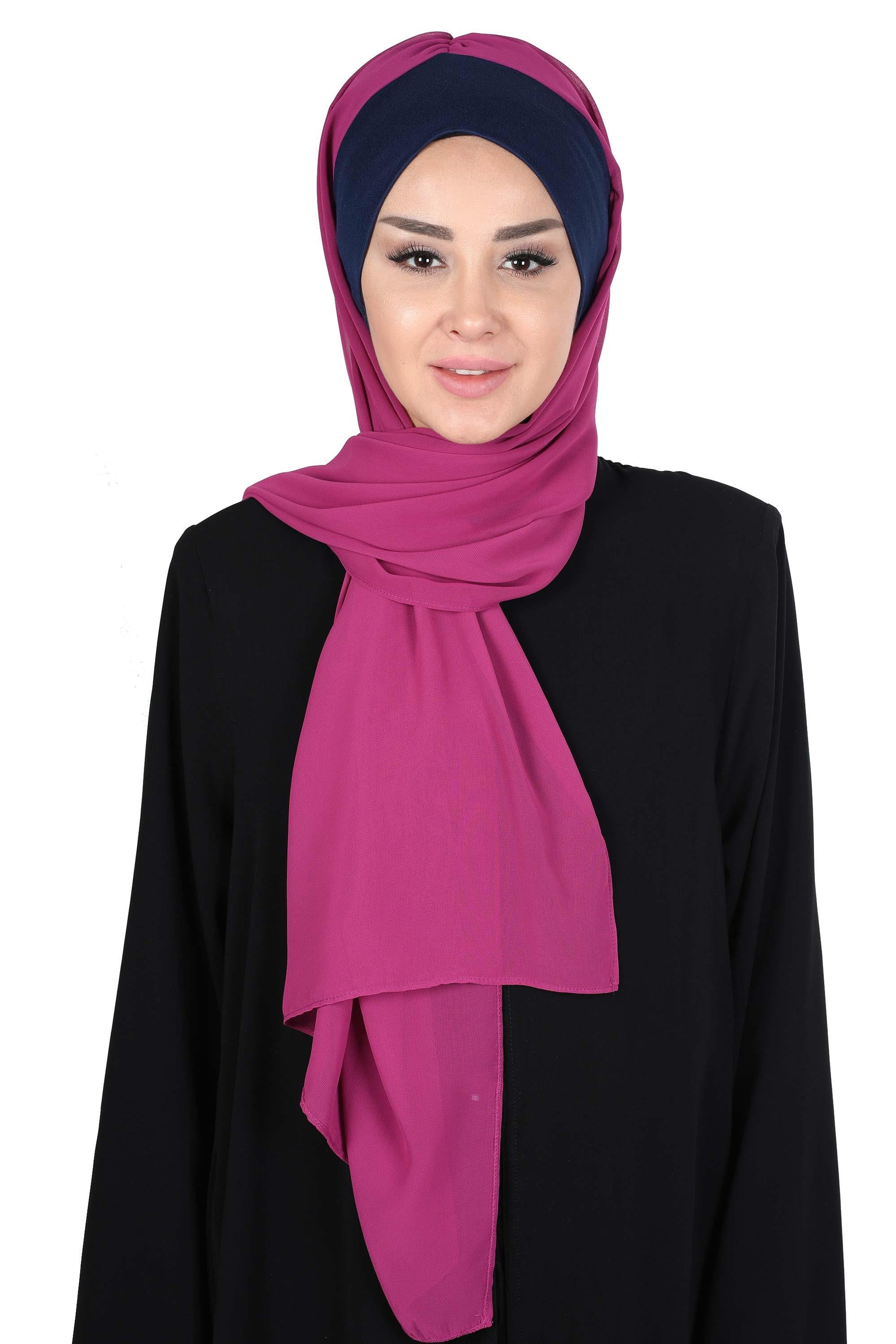 Instant Turban Lightweight Cotton Scarf Head Turbans For Women Headwea ...